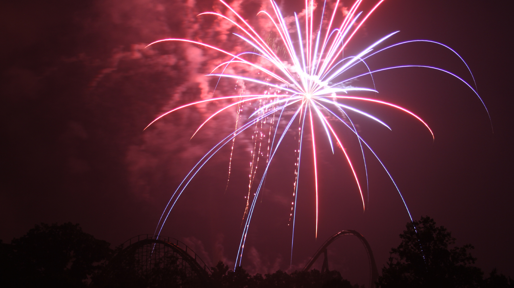 Fireworks in Santa Claus, Indiana, and Nearby