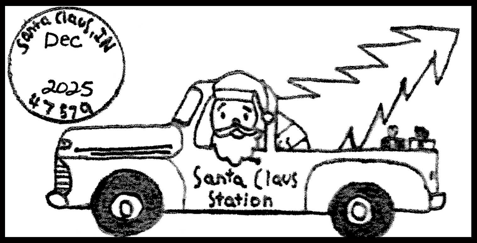 2025 Santa Claus Postmark Design Revealed